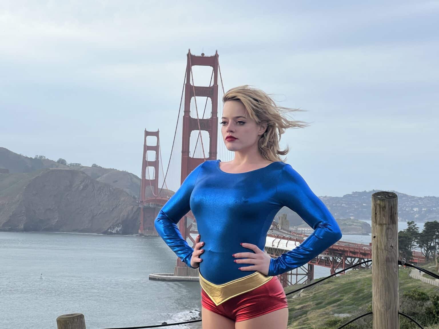 Sage Pillar as UltraGirl - The Adventures of UltraGirl